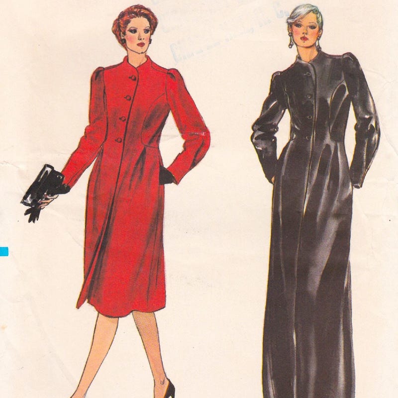 Opera Coat Pattern - Etsy
