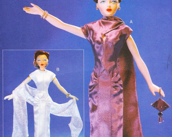 Vogue Craft 7106 Vintage Gene Fashion Doll Sewing Pattern 1940s Style ...