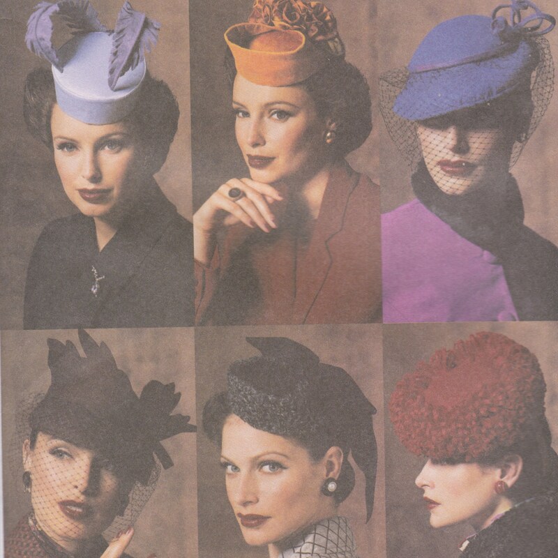 Vogue Hat Pattern - Etsy