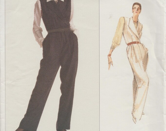 Vogue 2189 / Vintage Designer Sewing Pattern by Ralph Lauren / Jumpsuit ...