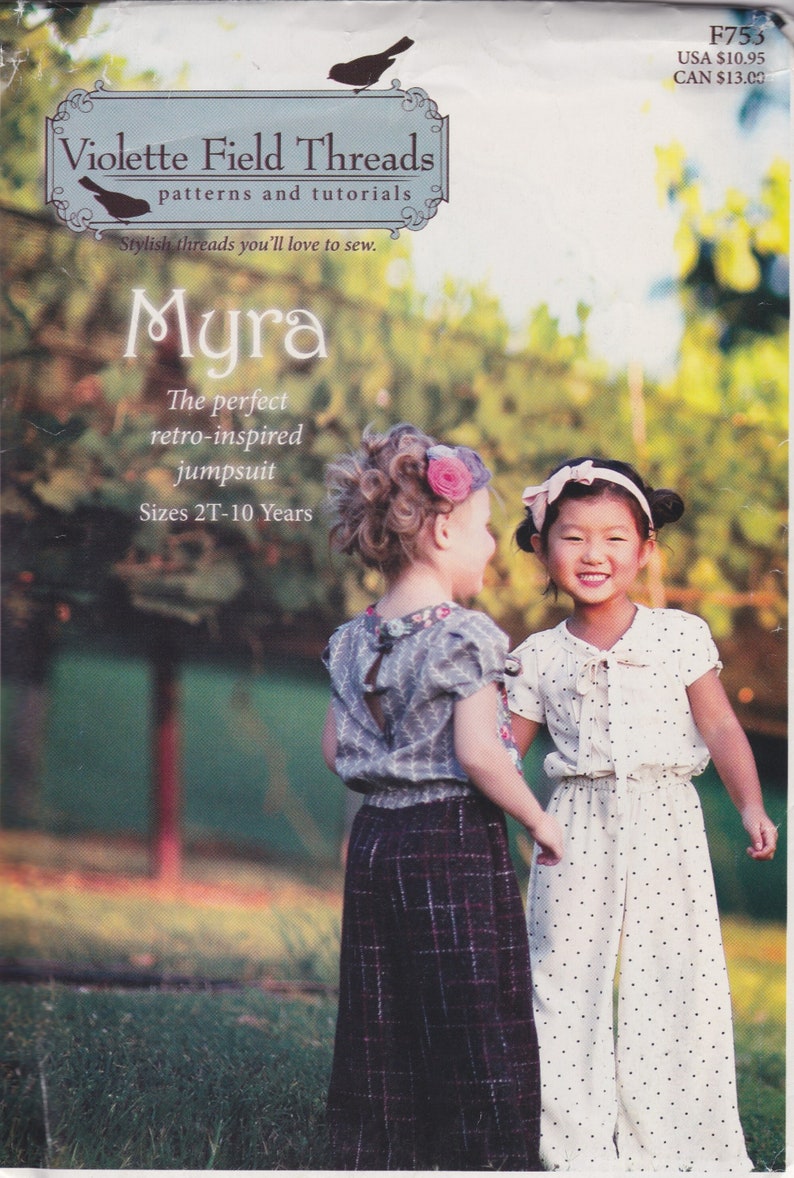 Violette Field Threads Sewing Pattern for Children / Childs - Etsy