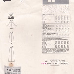 Very Easy Vogue 1031 Vintage Designer Sewing Pattern by Carol Horn ...