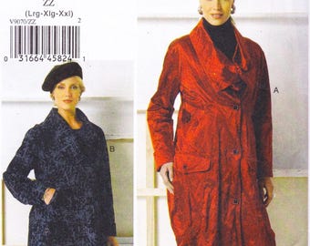 Vogue 8399 Sewing Pattern by Marcy Tilton Jacket Vest Sizes 6 8 10 12 ...