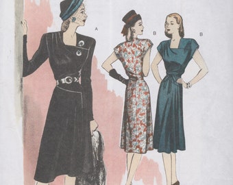 Vogue 1044 / Reproduction Sewing Pattern / 1950s Design Reissue / Dress ...