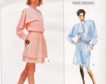 Vogue 1277 Paris Original Designer Sewing Pattern by Yves Saint Laurent ...