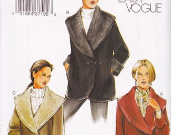 Vogue 8454 Designer Sewing Pattern by Marcy Tilton Jacket Sizes XS S M ...