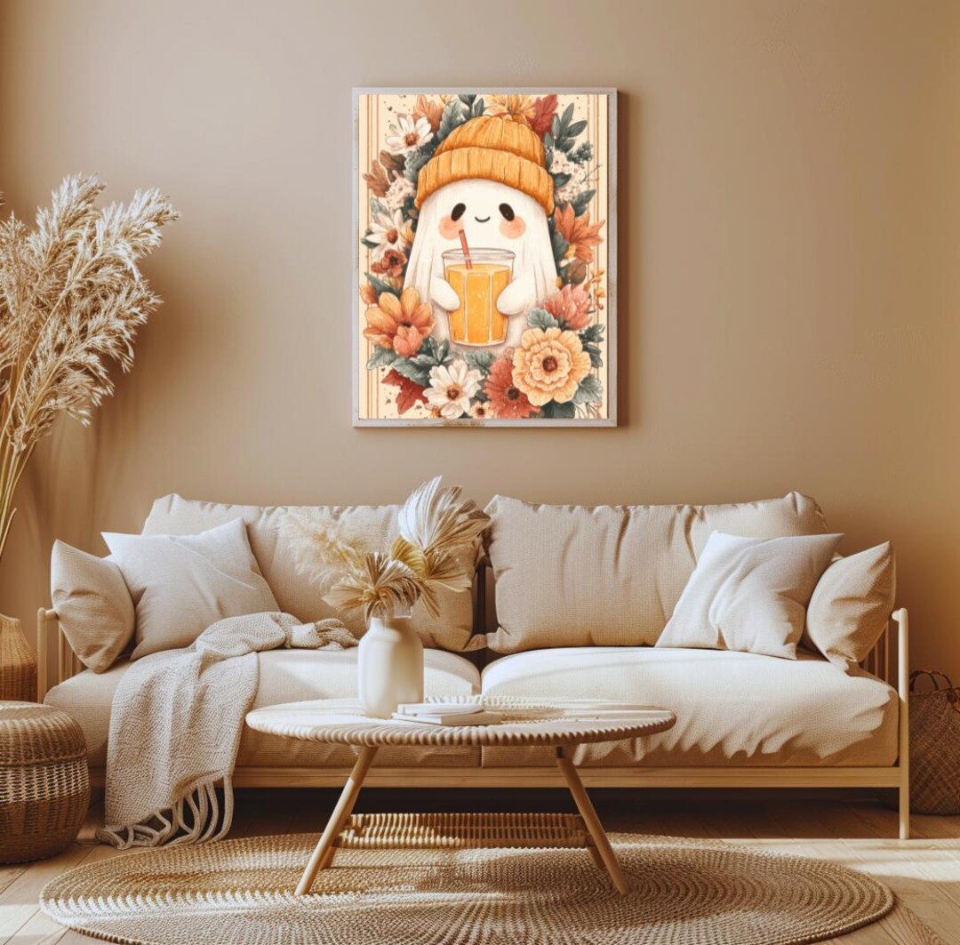 Cozy Adorable Ghost Print - Etsy