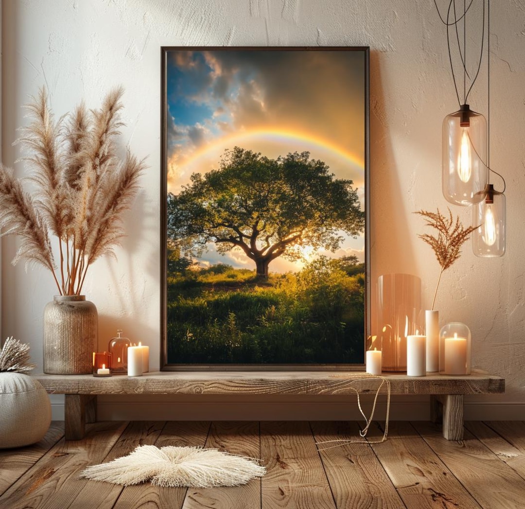 Calming Tree Print - Etsy