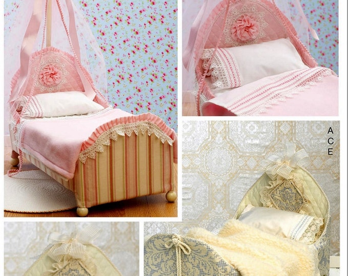 18 Inch Doll Bed Pattern, 18 Inch Doll Bedding Pattern, Mccall's Sewing ...