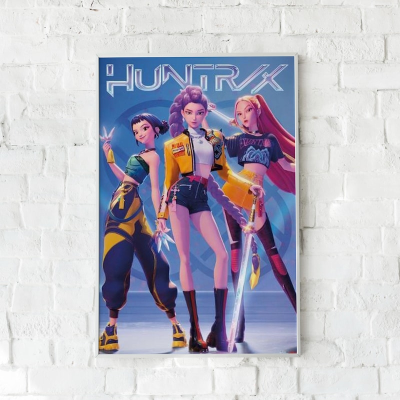 Kpop Demon Hunters Picture Frame - Etsy Canada