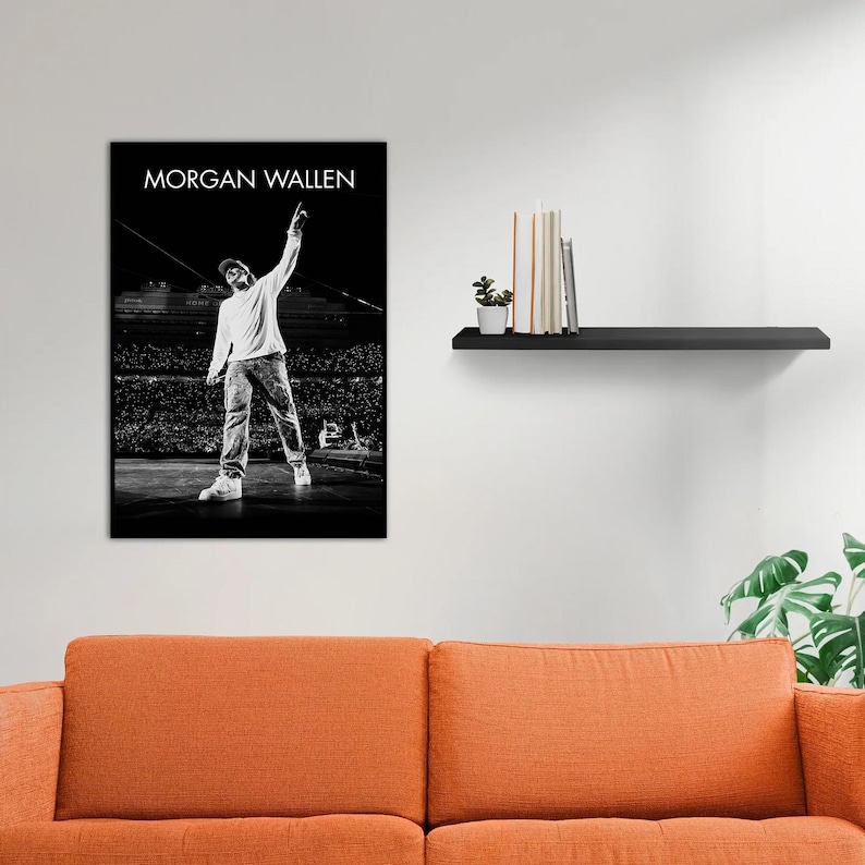 Morgan Wallen Concert Poster Png- Country Music Wall Art, Fan Gift - Etsy