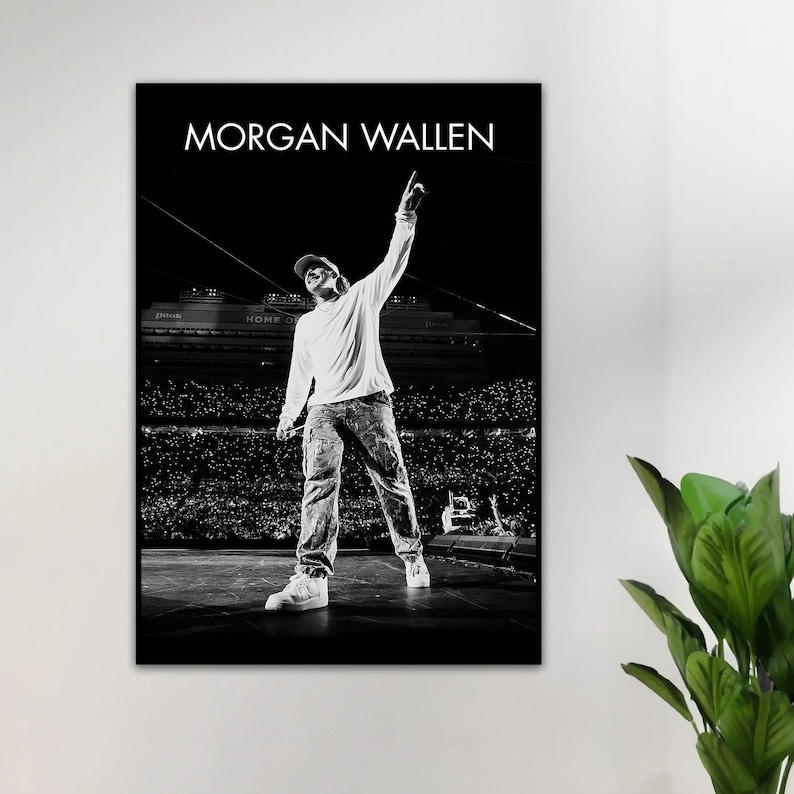 Morgan Wallen Concert Poster Png- Country Music Wall Art, Fan Gift - Etsy