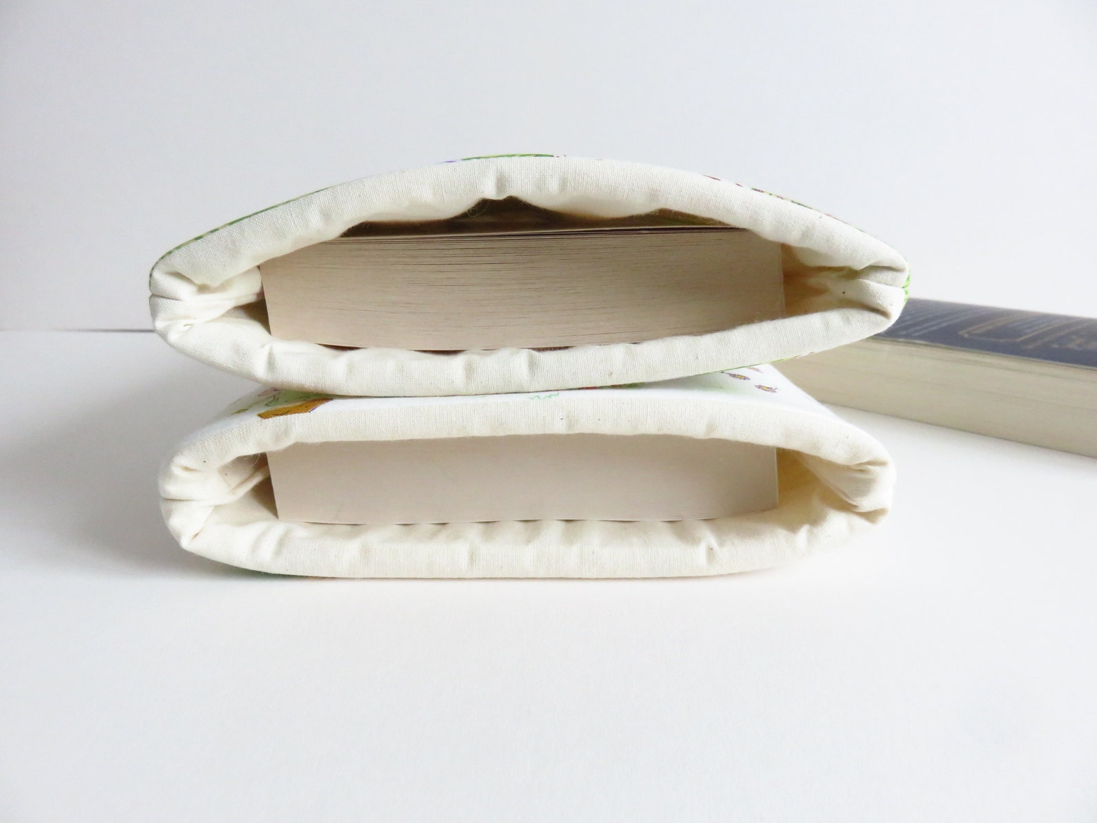 Small Epp Hexie Patchwork Liberty Lawn Fabric Book Sleeve, Book Cover ...