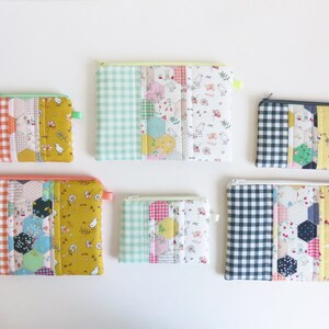 Mini Minki Kim Hidden Cottage Collection Fabric Panel Patchwork Purse ...