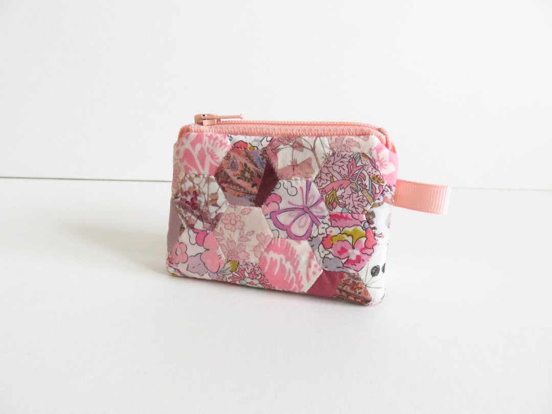 Tiny Liberty Lawn Epp Hexie Patchwork Coin Purse - Etsy