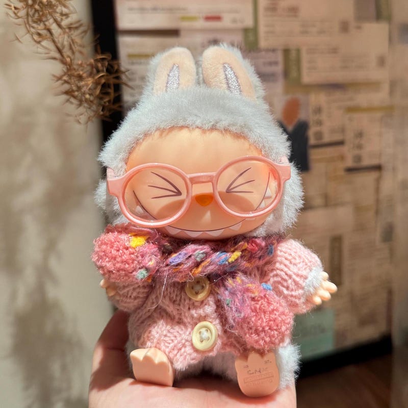 Labubu Sitting - Etsy