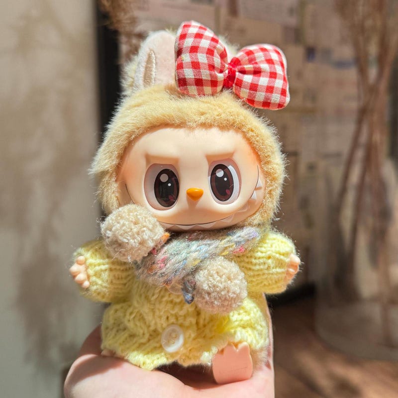 Labubu Sitting - Etsy