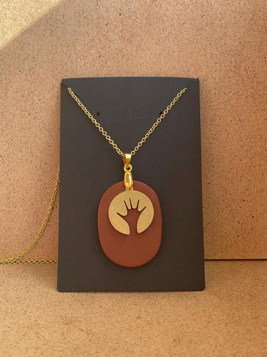 Cave Art Archaeology Necklace | Prehistoric Ancient Hands Anthropology ...