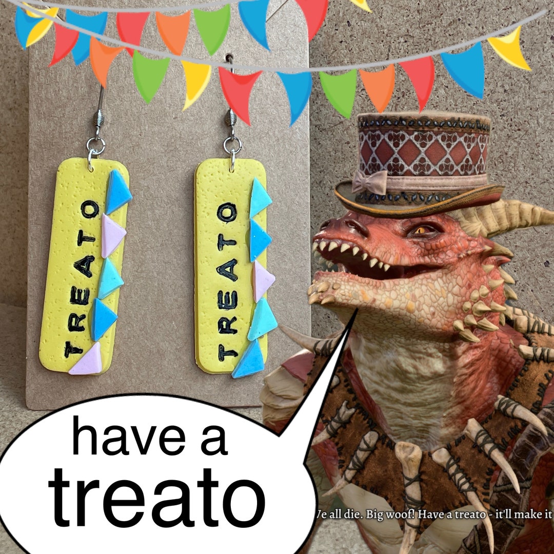 Treato Earrings | Popper the Kobold BG3 Baldur’s Gate III Inspired ...