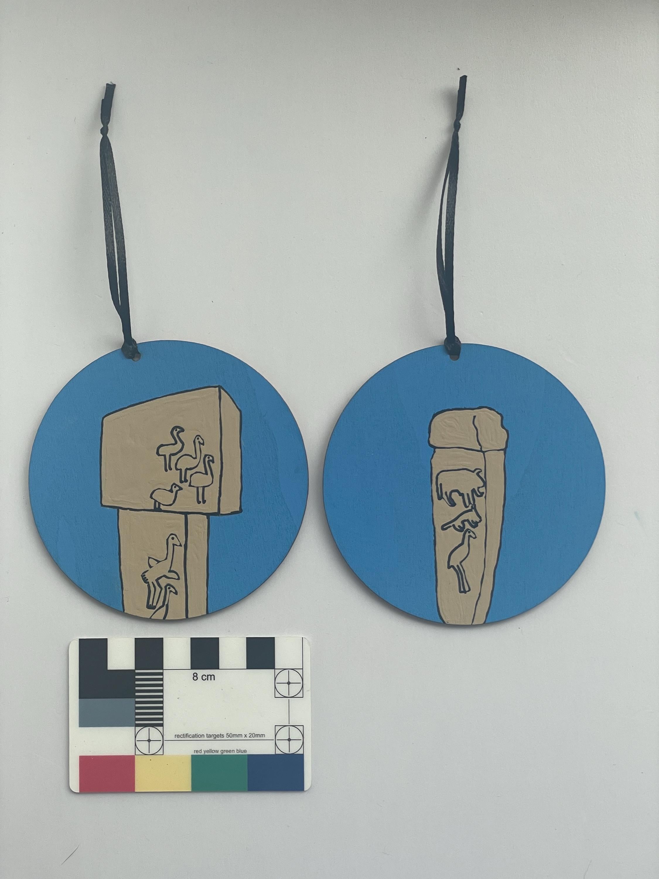 Göbekli Tepe Large Hanging Ornaments Pair Archaeology Anthropology ...