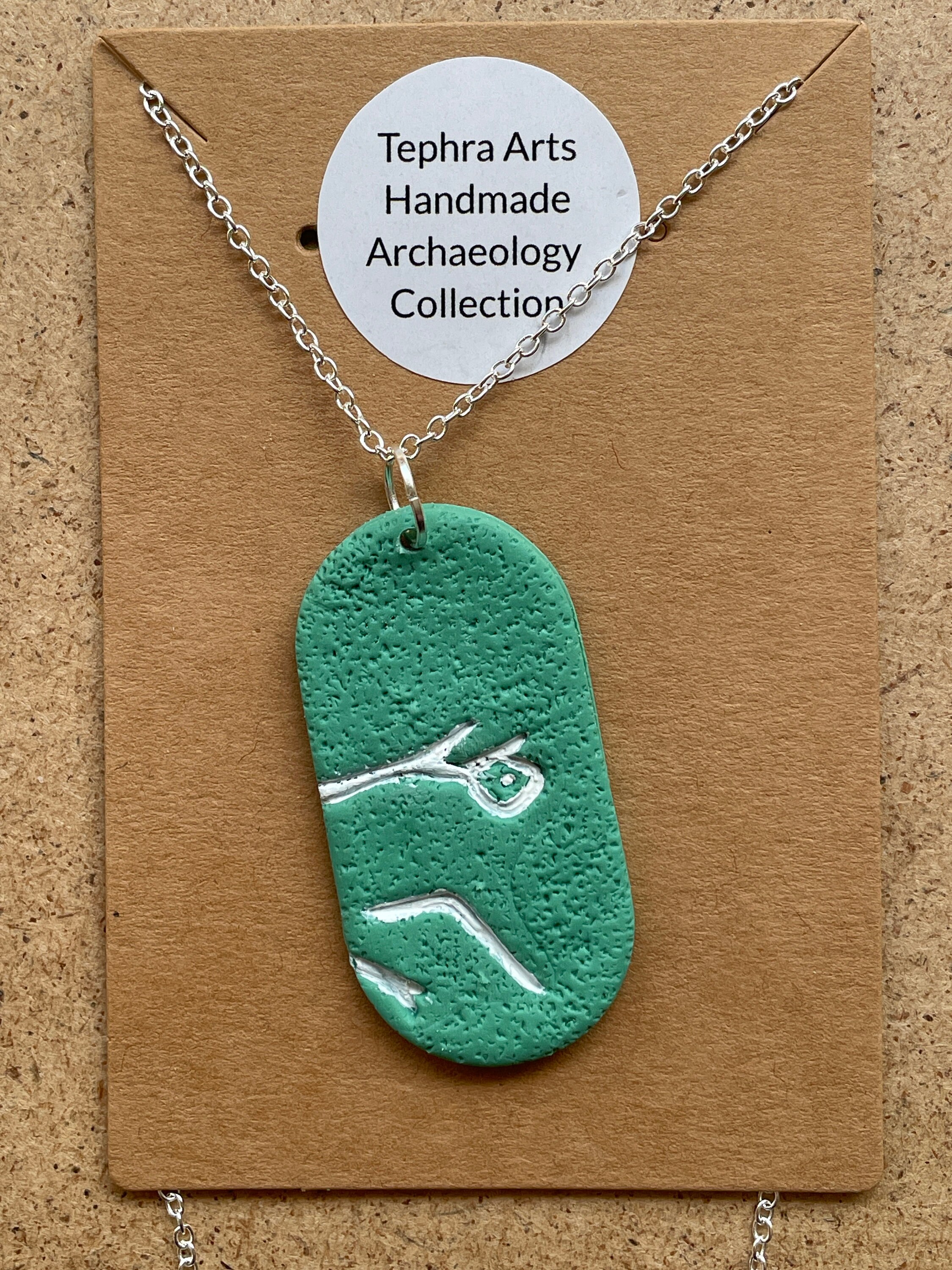Uffington Horse Handpainted Polymer Clay Wiltshire Archaeology Bronze ...