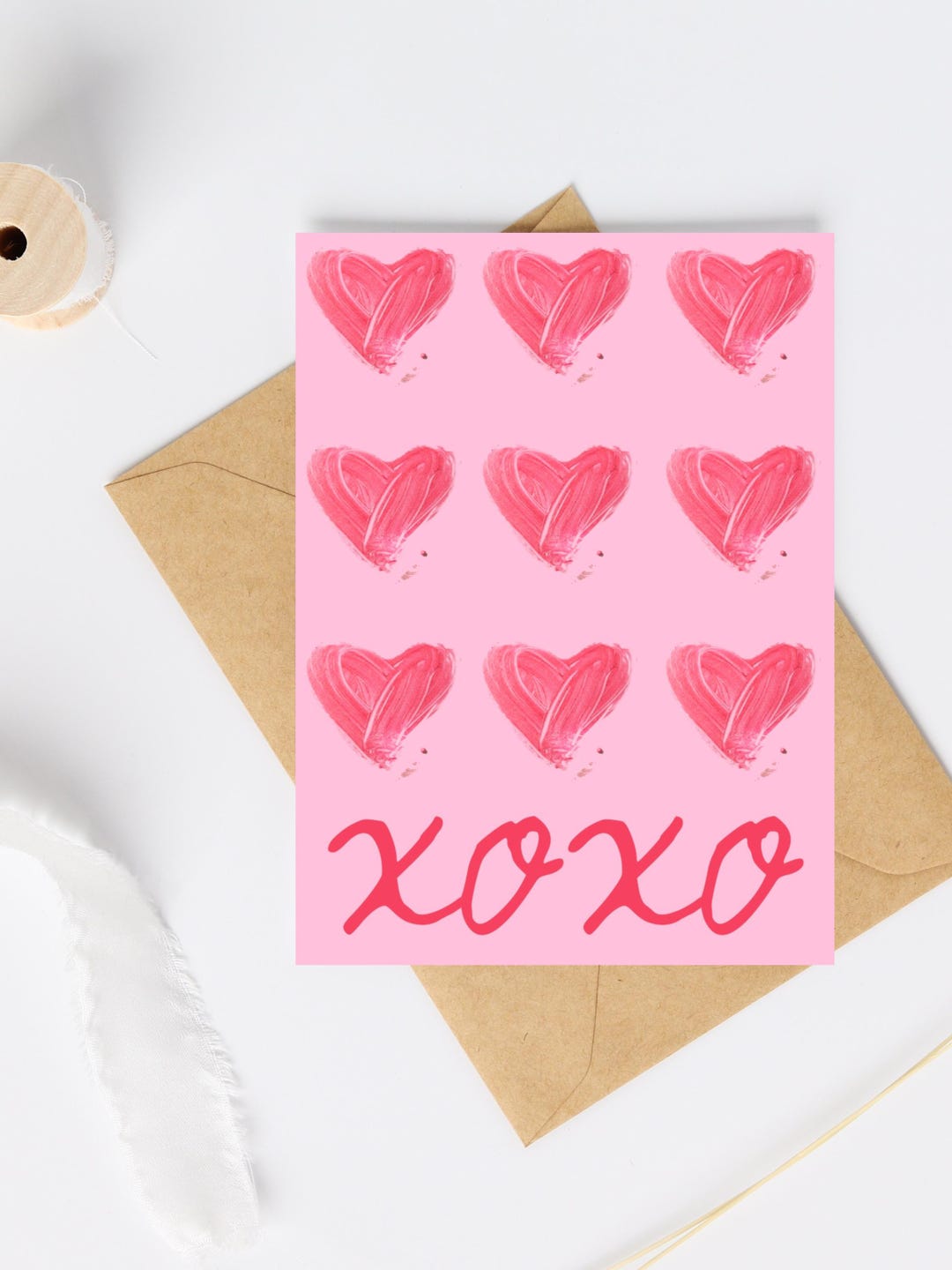 XOXO Love Card-all Occasion Printable Greeting Card-instant-love ...