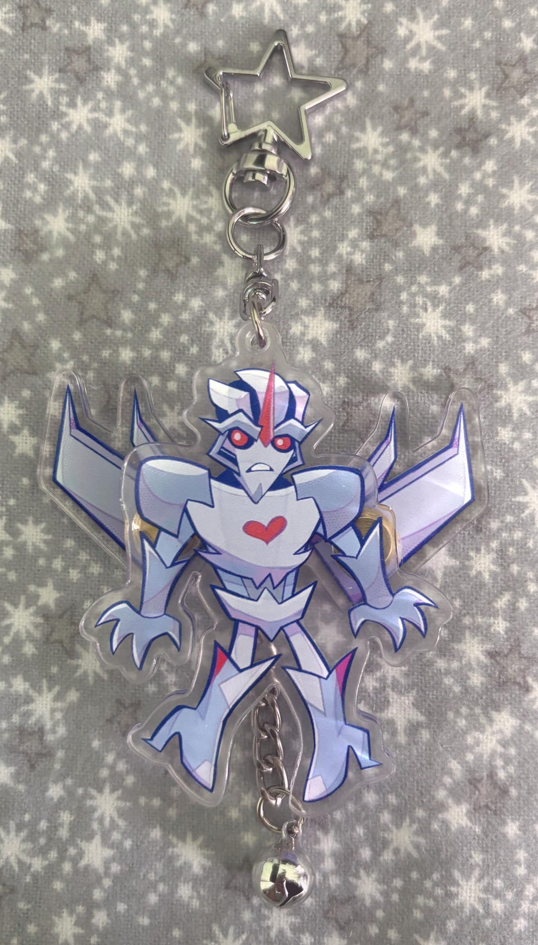 Transformers Prime Starscream Wing 3" Keychain - Etsy