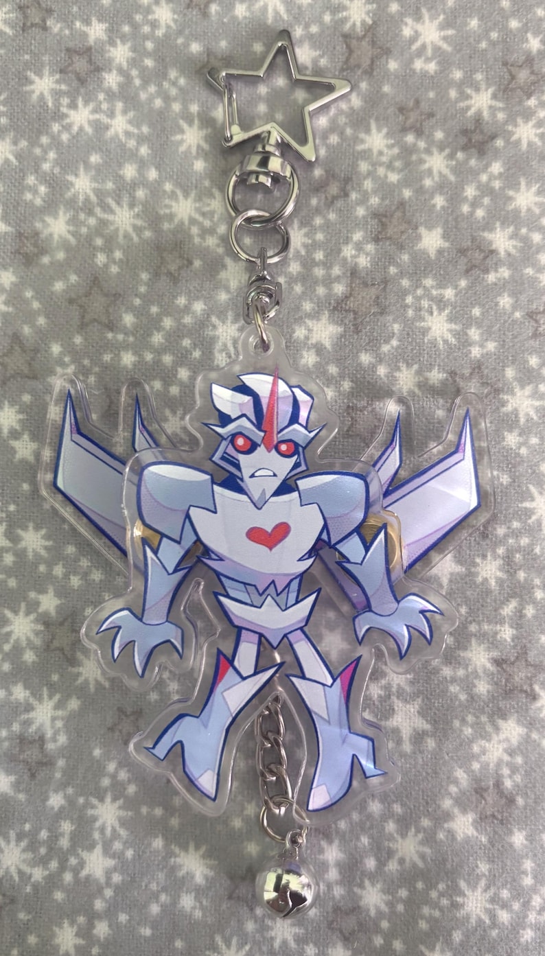 Transformers Prime Starscream Wing 3" Keychain - Etsy