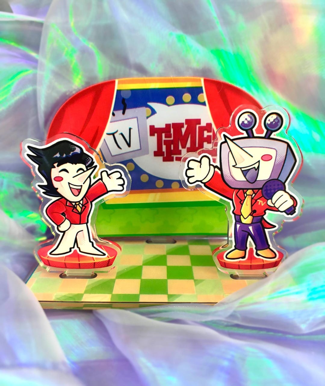 Spamton & Tenna TV Time Acrylic Standee 6" - Etsy