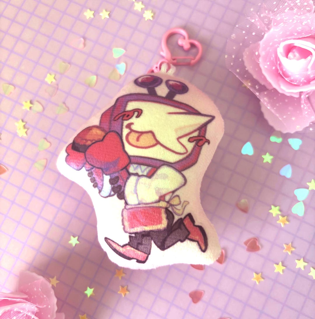 Deltarune Tenna Pillow Keychain 4" - Etsy