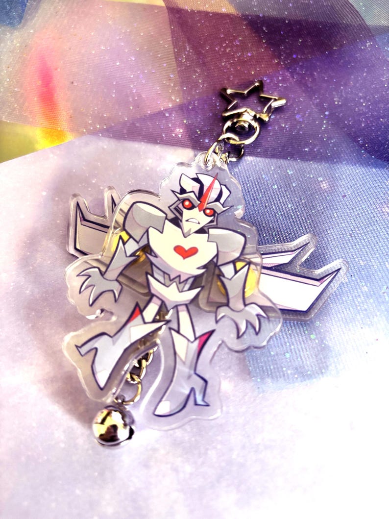 Transformers Prime Starscream Wing 3" Keychain - Etsy