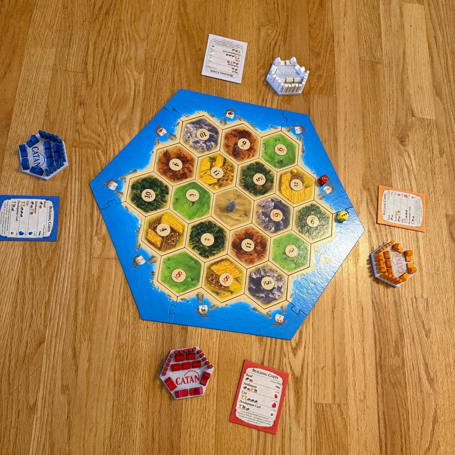 Catan 5th Edition | Game Piece Organizer | 3D Printed | 1-6 Players ...