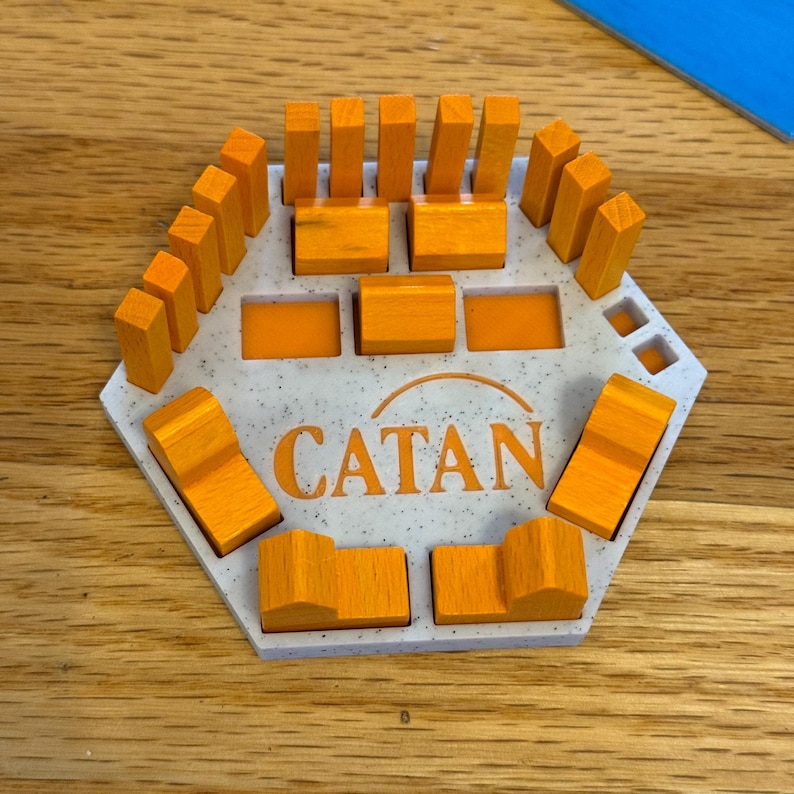 Catan 5th Edition | Game Piece Organizer | 3D Printed | 1-6 Players ...