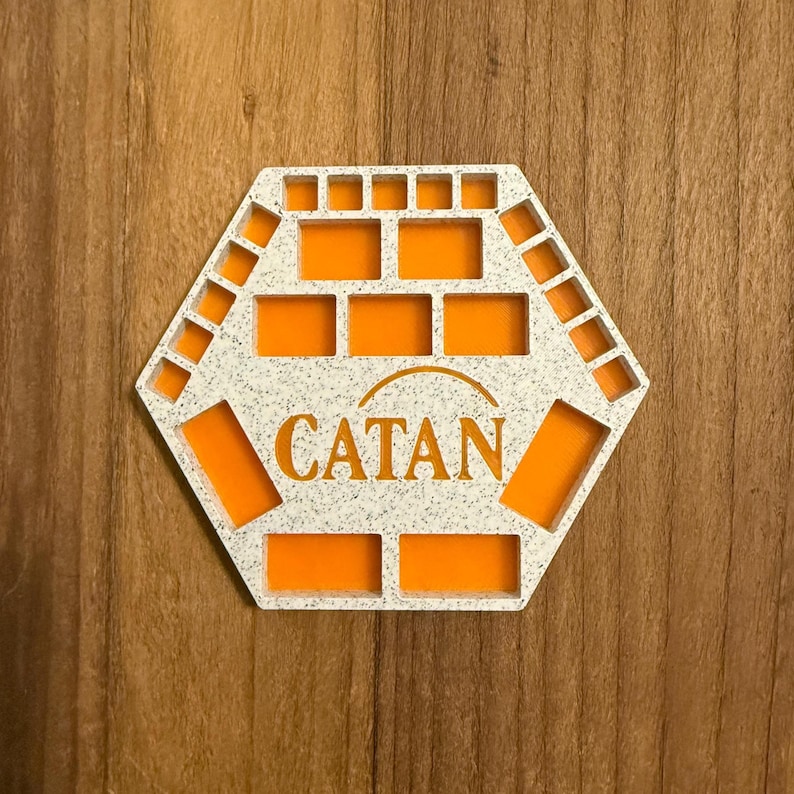 Catan 6th Edition | Game Piece Organizer | 3D Printed | 1-6 Players ...