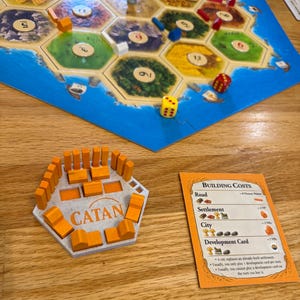 Catan 5th Edition | Game Piece Organizer | 3D Printed | 1-6 Players ...