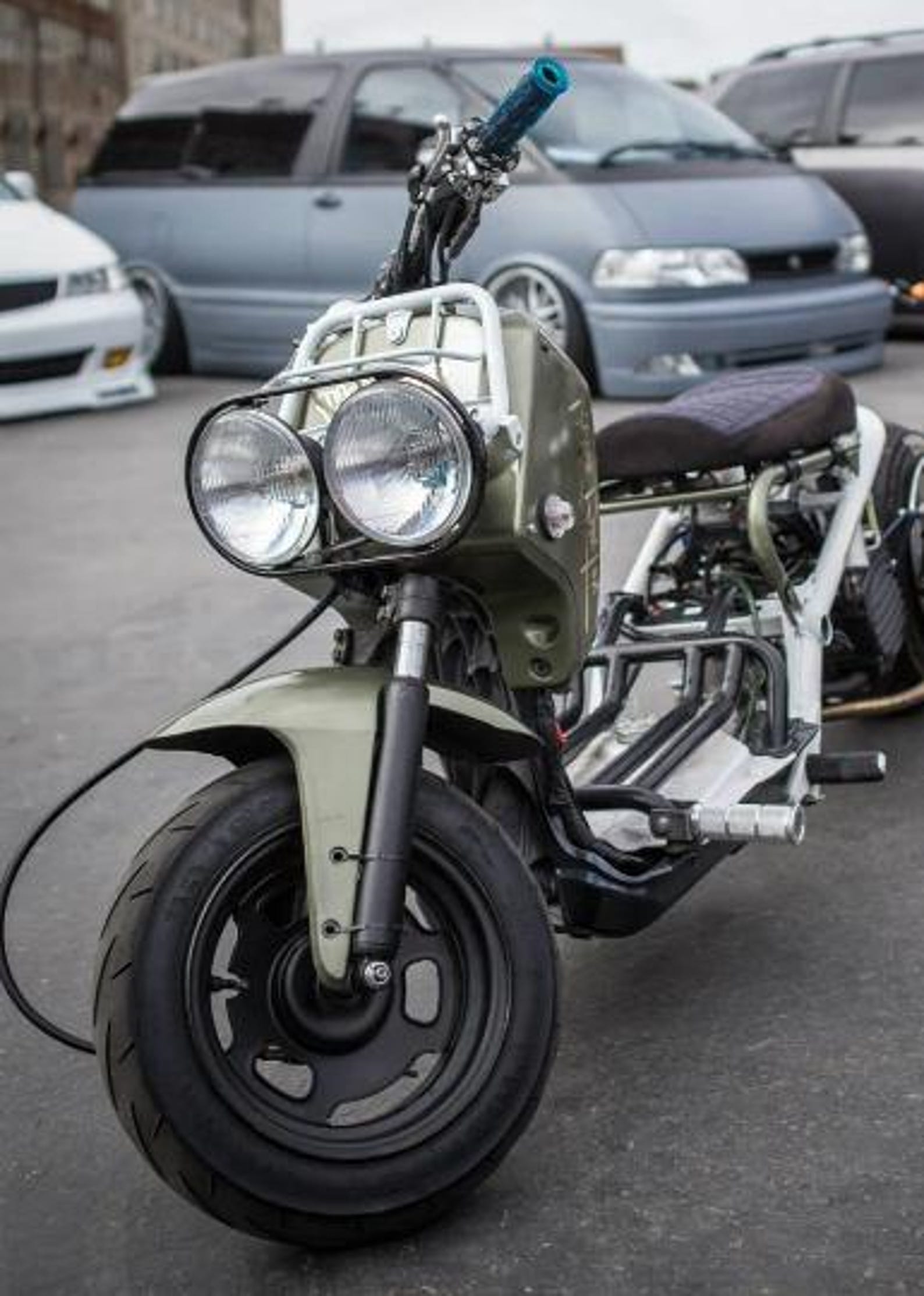 Honda Ruckus Blade Moto Low Profile Fender ABS Plastic Black - Etsy