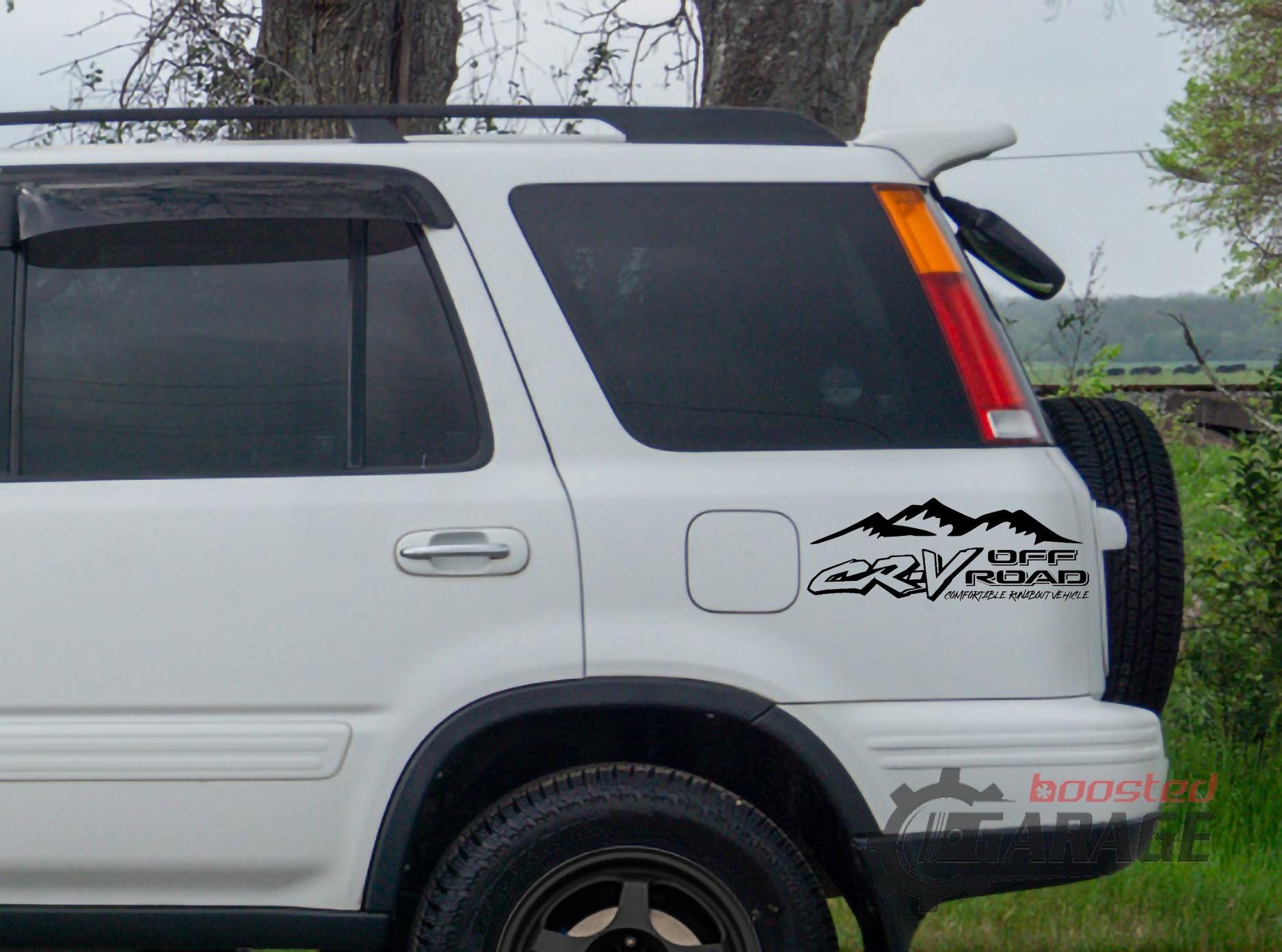 Honda Cr-v Retro 97+ Offroad Realtime Decal Sticker Pair AWD 14" - Etsy