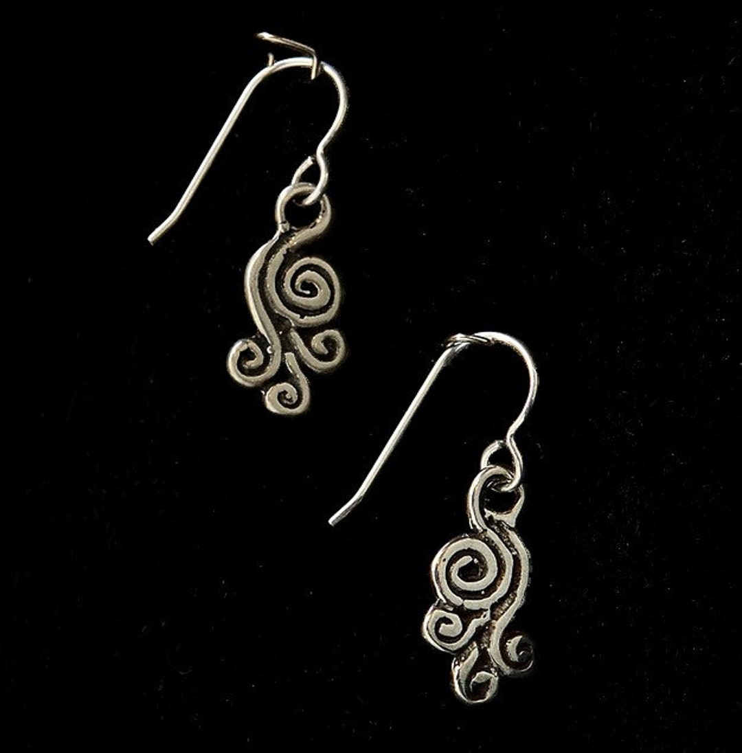 Spring Air East Sterling Silver Earrings - Etsy