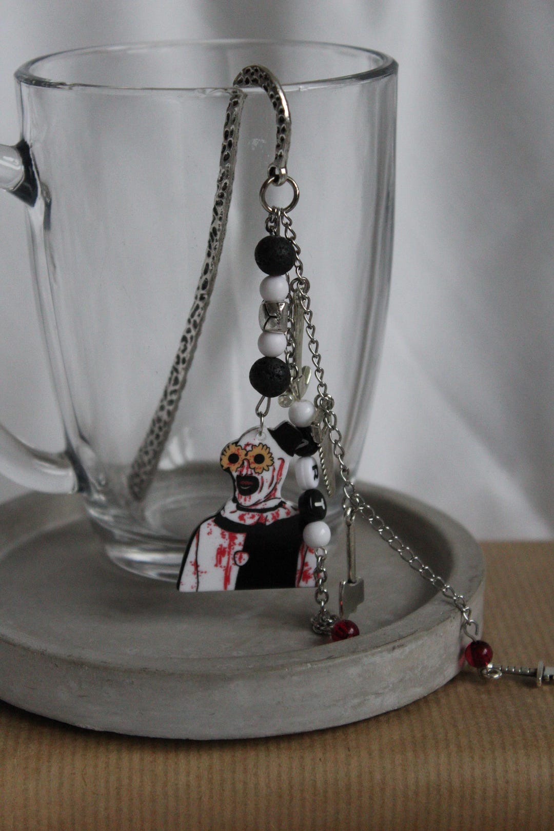 Horror Bookmark Art the Clown Terrifier Creepy and Scary Movie Fan Gift ...