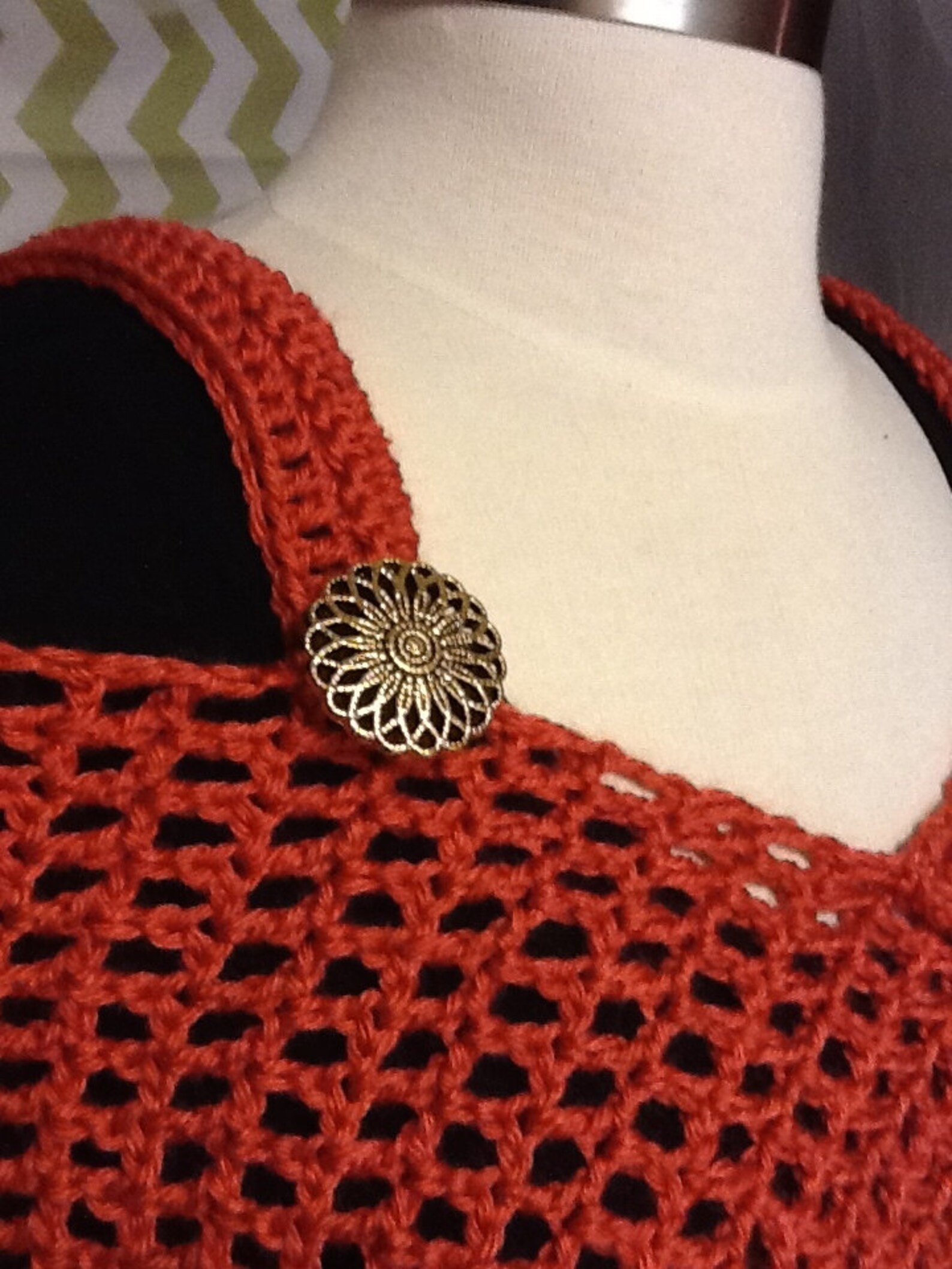 Crocheted Coral Summer Shrug - Etsy