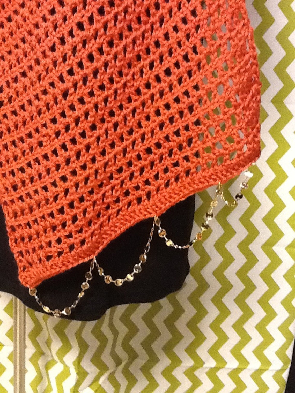 Crocheted Coral Summer Shrug - Etsy