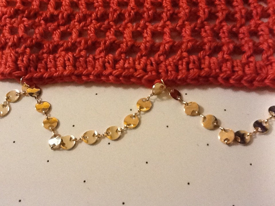 Crocheted Coral Summer Shrug - Etsy