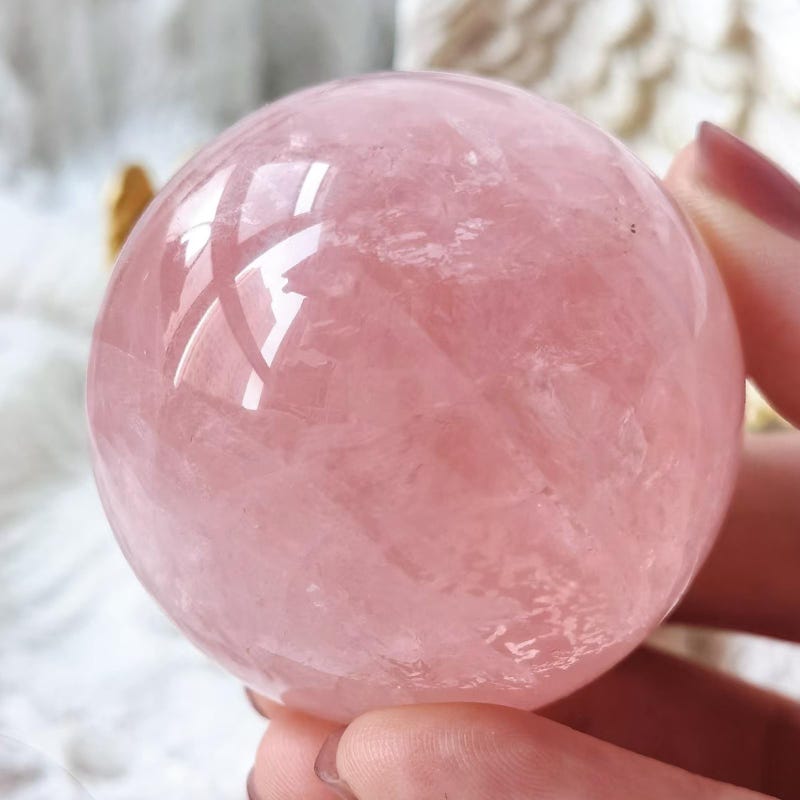 Large Rose Quartz - Etsy