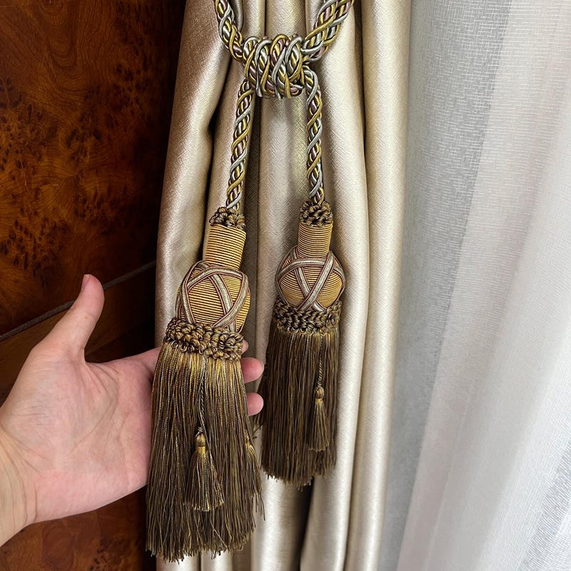 Drape Tassel Tiebacks - Etsy