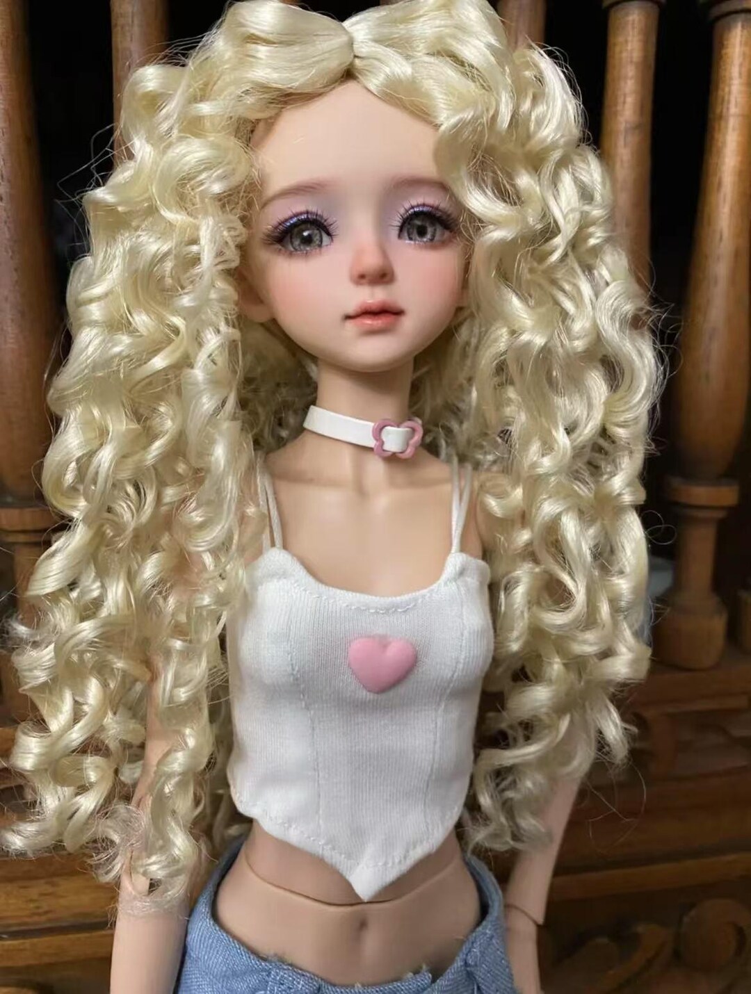 1/4 BJD Fullset Yaya Rebel Girl | Y2K Pink Aesthetic BJD Doll Posable ...