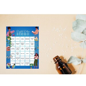 Digital Detox Bingo Card| Printable Digital Download , Bingo Game - Etsy