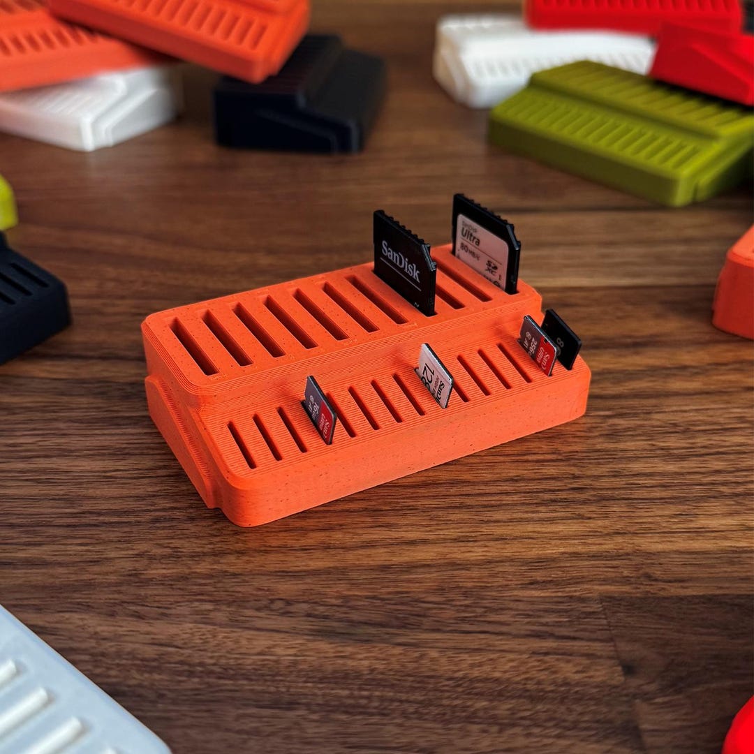 3d-printed SD & Microsd Card Holder - Etsy