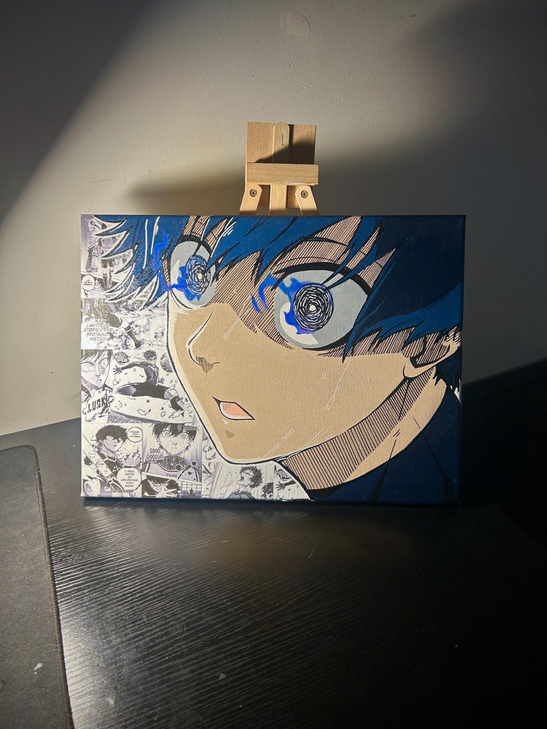 Bluelock Isagi Paintings - Etsy