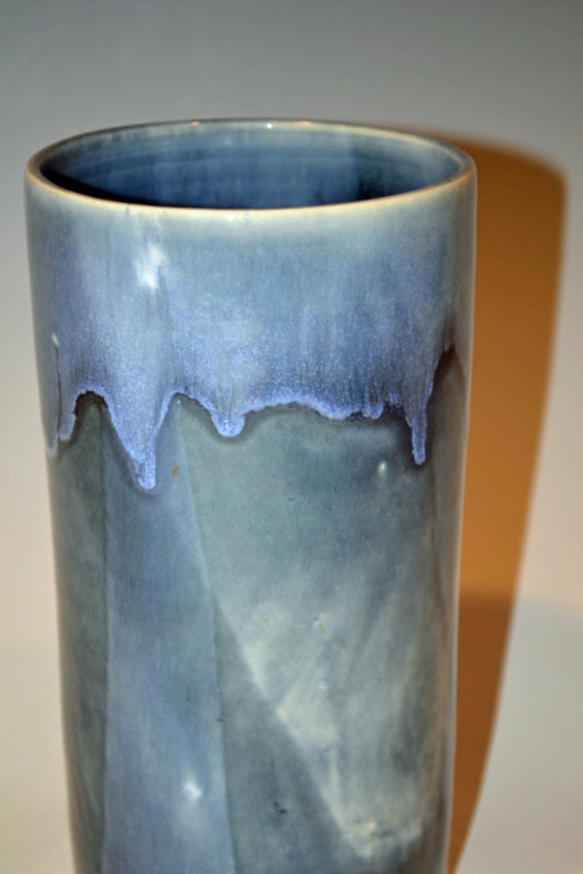 Ceramic Vase Handmade Vase Pottery Blue Pottery Vase Vase - Etsy