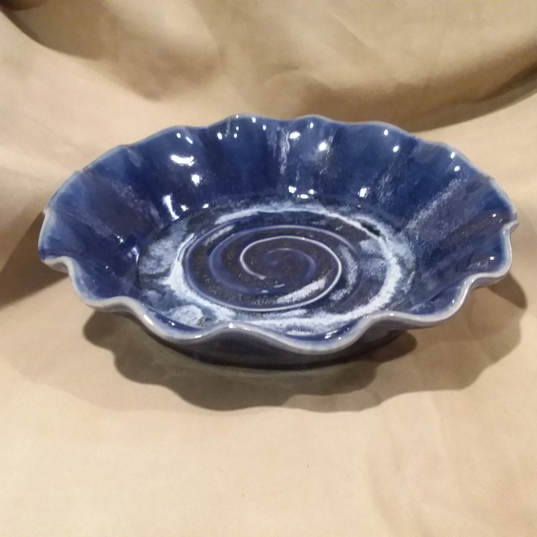 Pottery Pie Plate, Ceramic Plate, Small Pie Dish, Pie Pan, Ceramics and ...